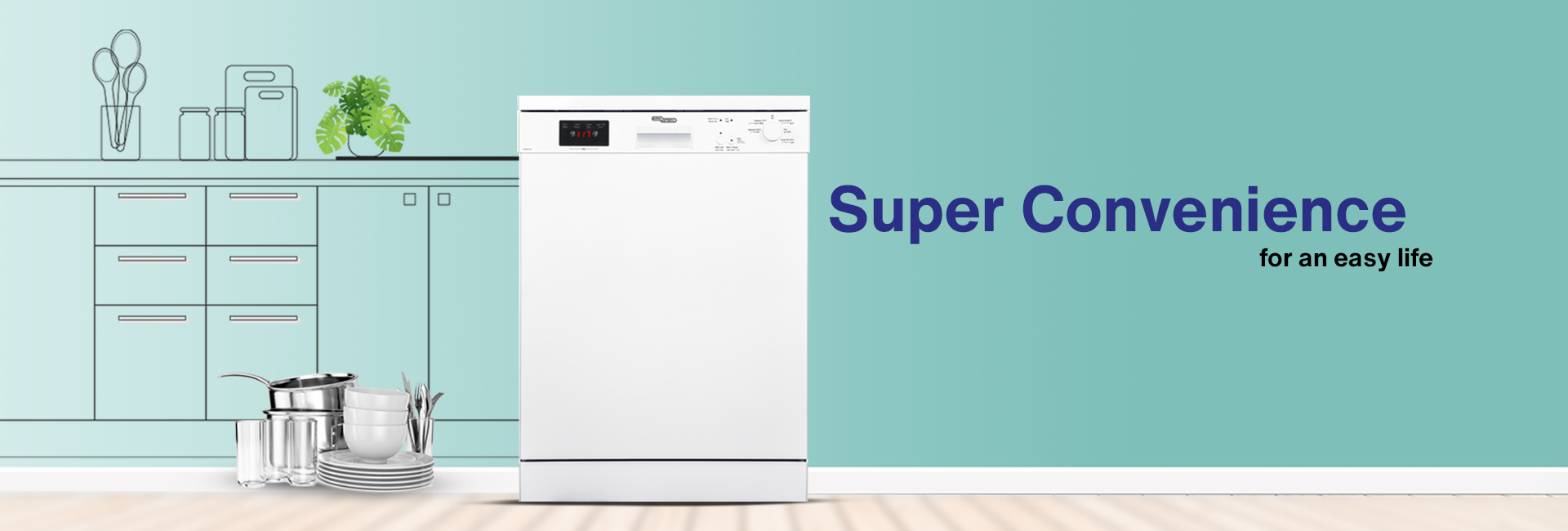 Buy Dishwashers at the Best Prices at Super General | Supergeneral