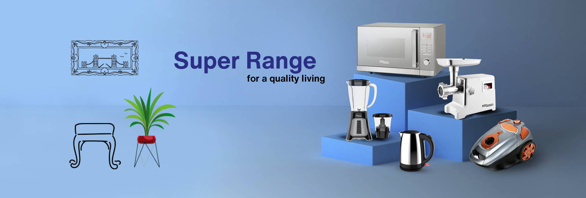 Buy Small Home Appliances at the Best Price | Super General